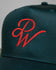 Pirate PW Chain Stitch Hat (Green)