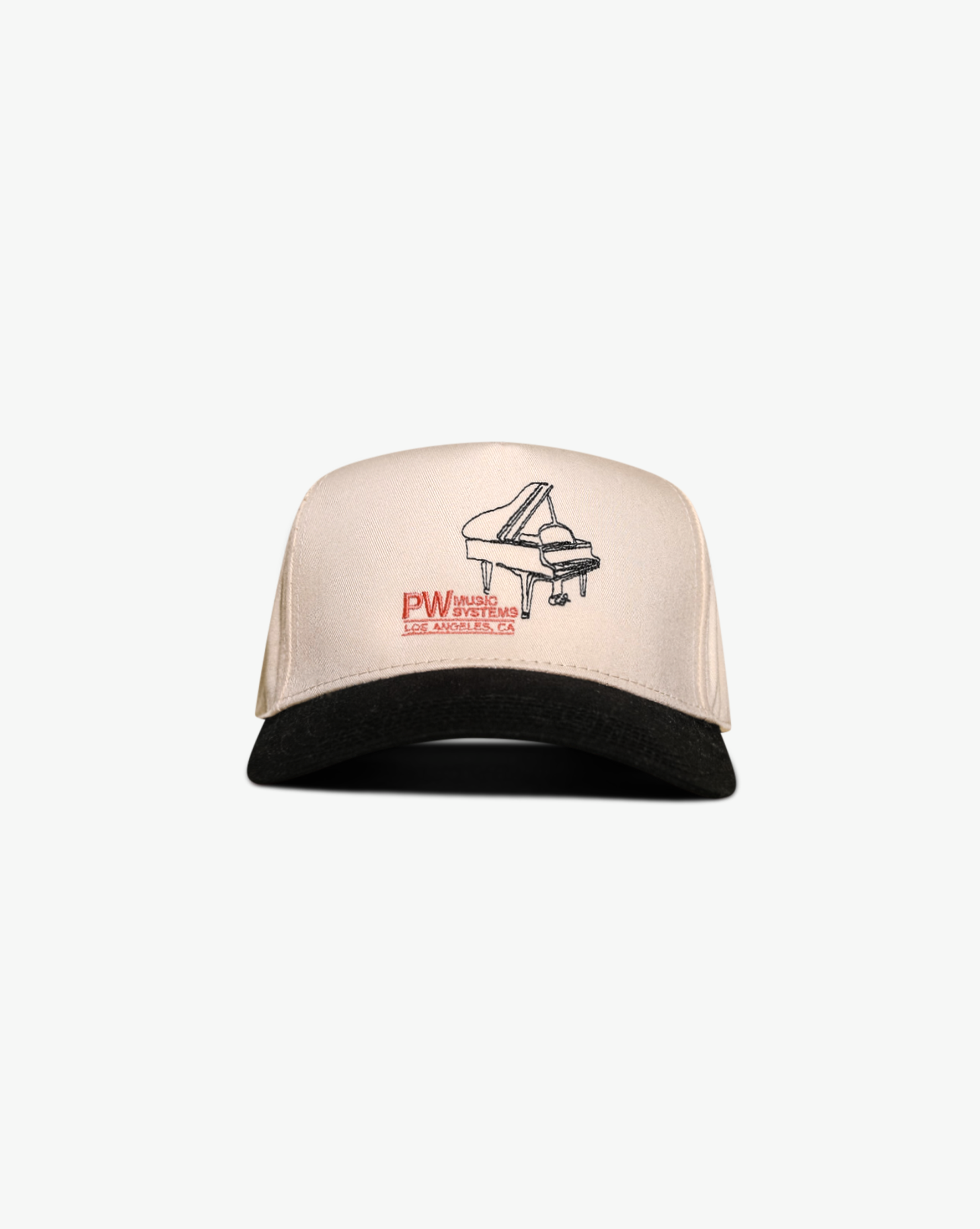 Pirate Piano Systems Hat (Cream/Black)